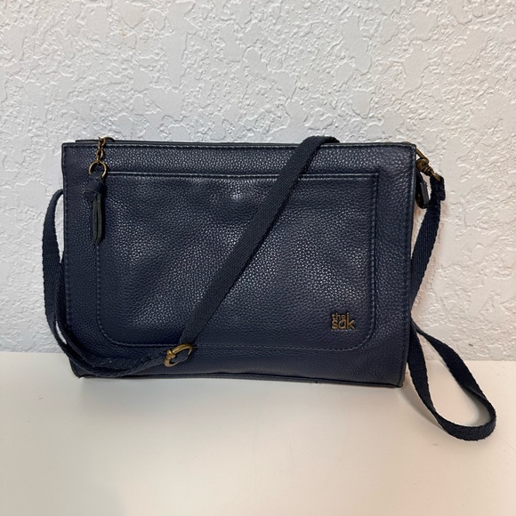 The Sak | Bags | The Sak Blue Crossbody Bag With Adjustable Strap And ...